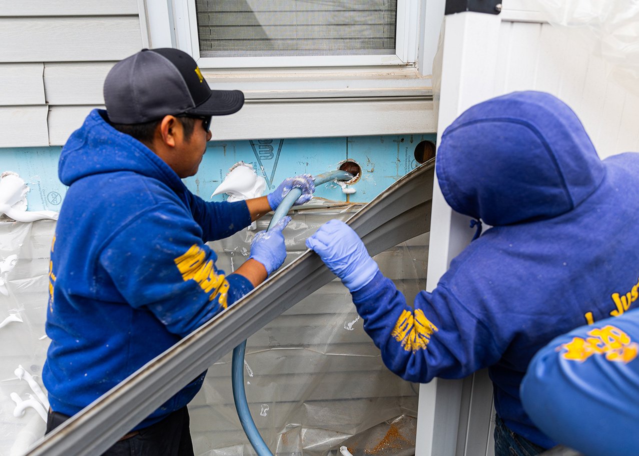 Will Injection Foam Damage My Walls or Leak Around My Windows?
